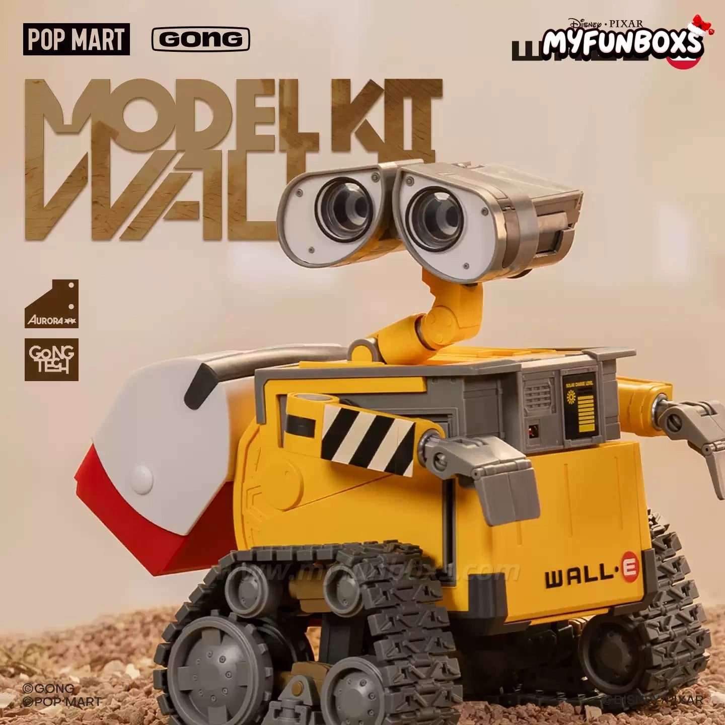 Pop Mart × WALL-E Assembly Model Kit – Myfunboxs Offical Website- Blind ...