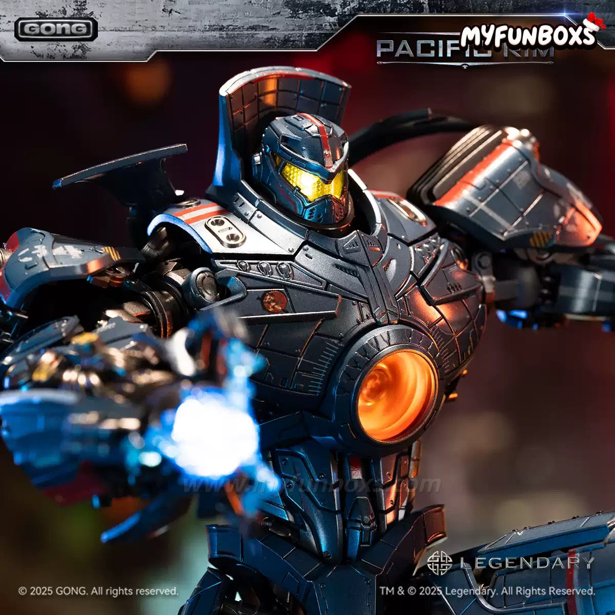 Pacific Rim Gipsy Danger Action Figure - Die-cast Edition – Myfunboxs ...